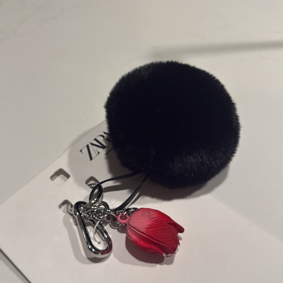 Zara | Other | Zara Keychainbag Charm | Poshmark